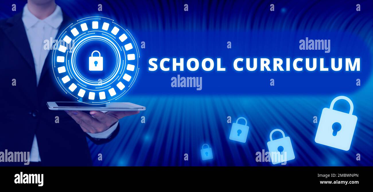 Conceptual display School Curriculum. Business overview designed to ...