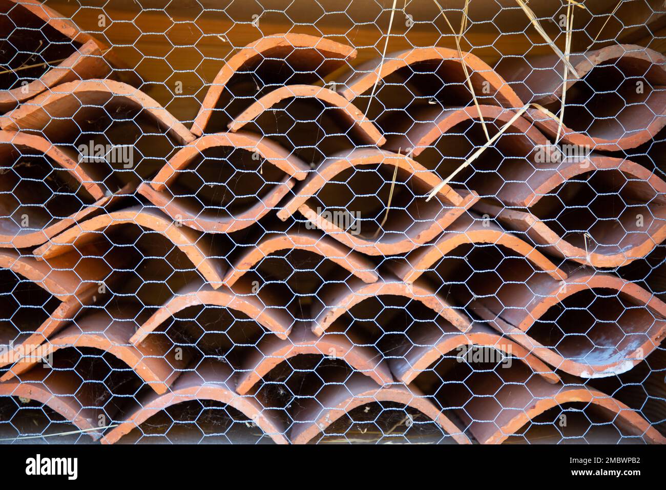 bug hotel insect superimposed mesh tiles house cabin for wild insects ...