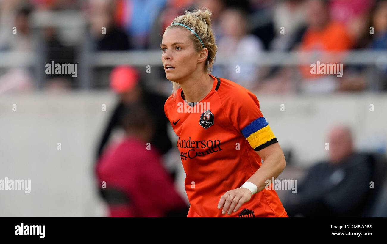 Houston Dash forward Rachel Daly (3) during an NWSL Challenge Cup ...