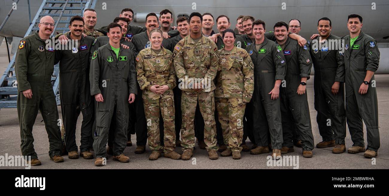 U.S. Air Force members of a Joint Surveillance Target Attack Radar ...