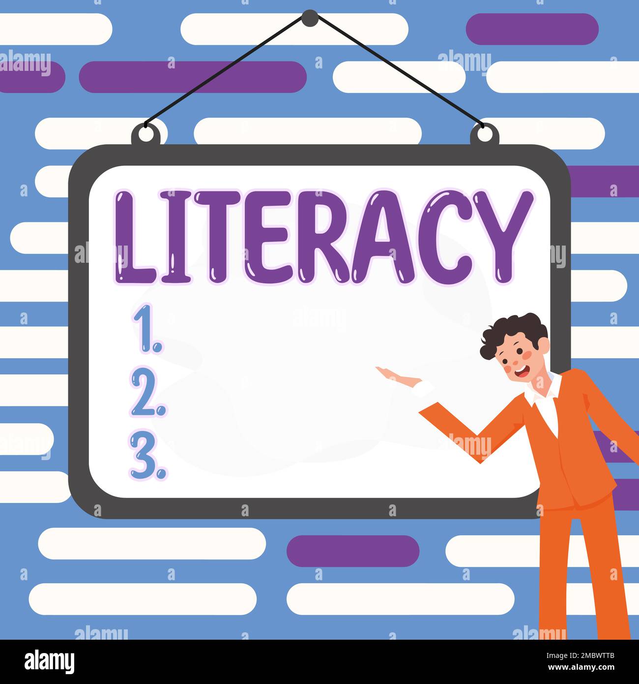 Text showing inspiration Literacy. Internet Concept ability to read and ...