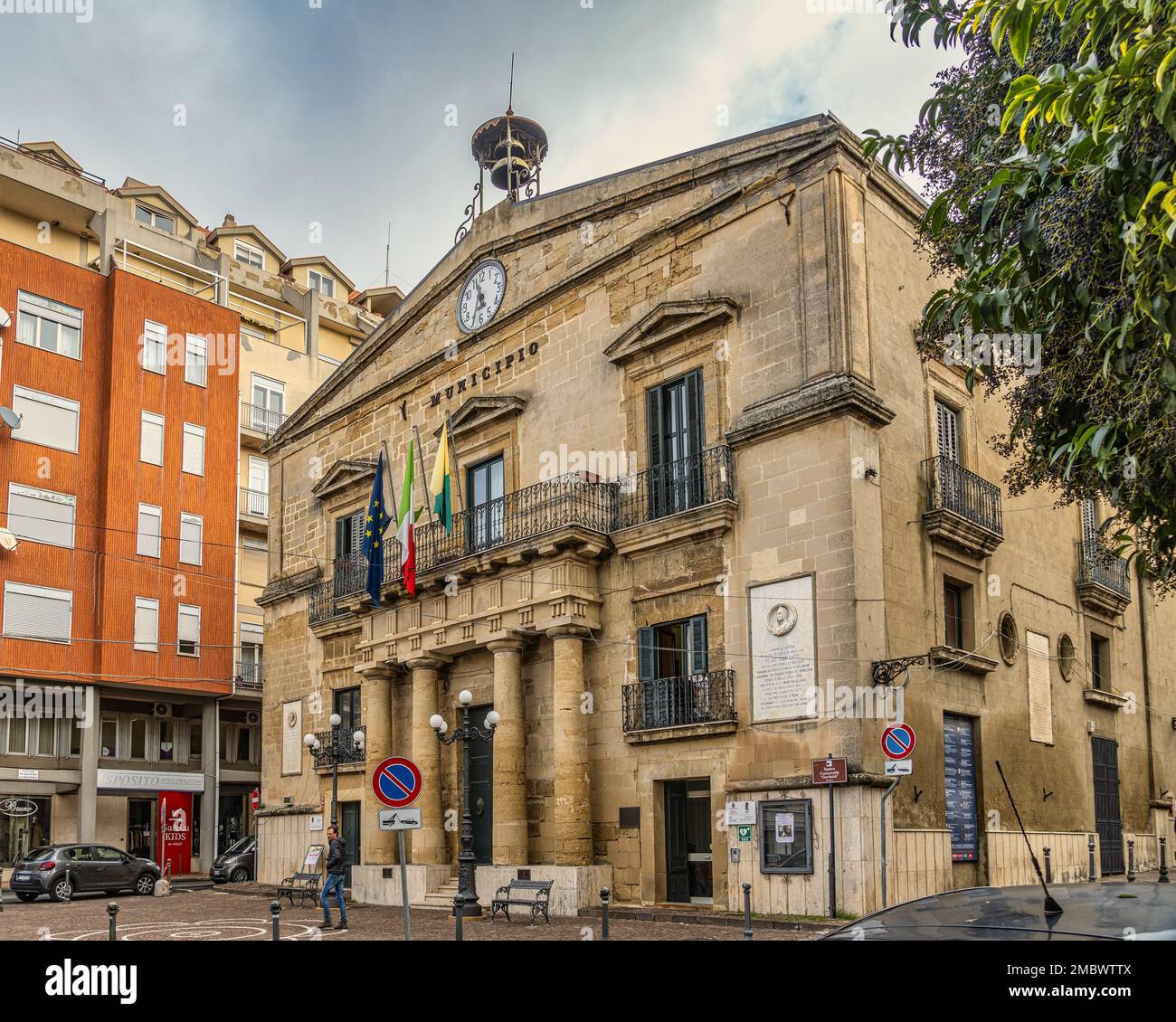 The building of the Garibaldi Theater was also the seat of the Town ...