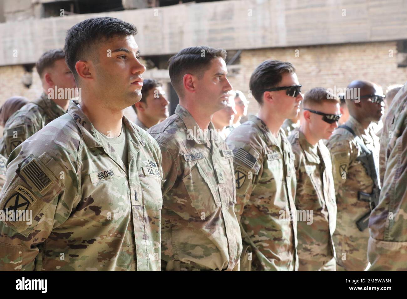U.S. Soldiers assigned to Task Force Santiago, a task force of Combined ...