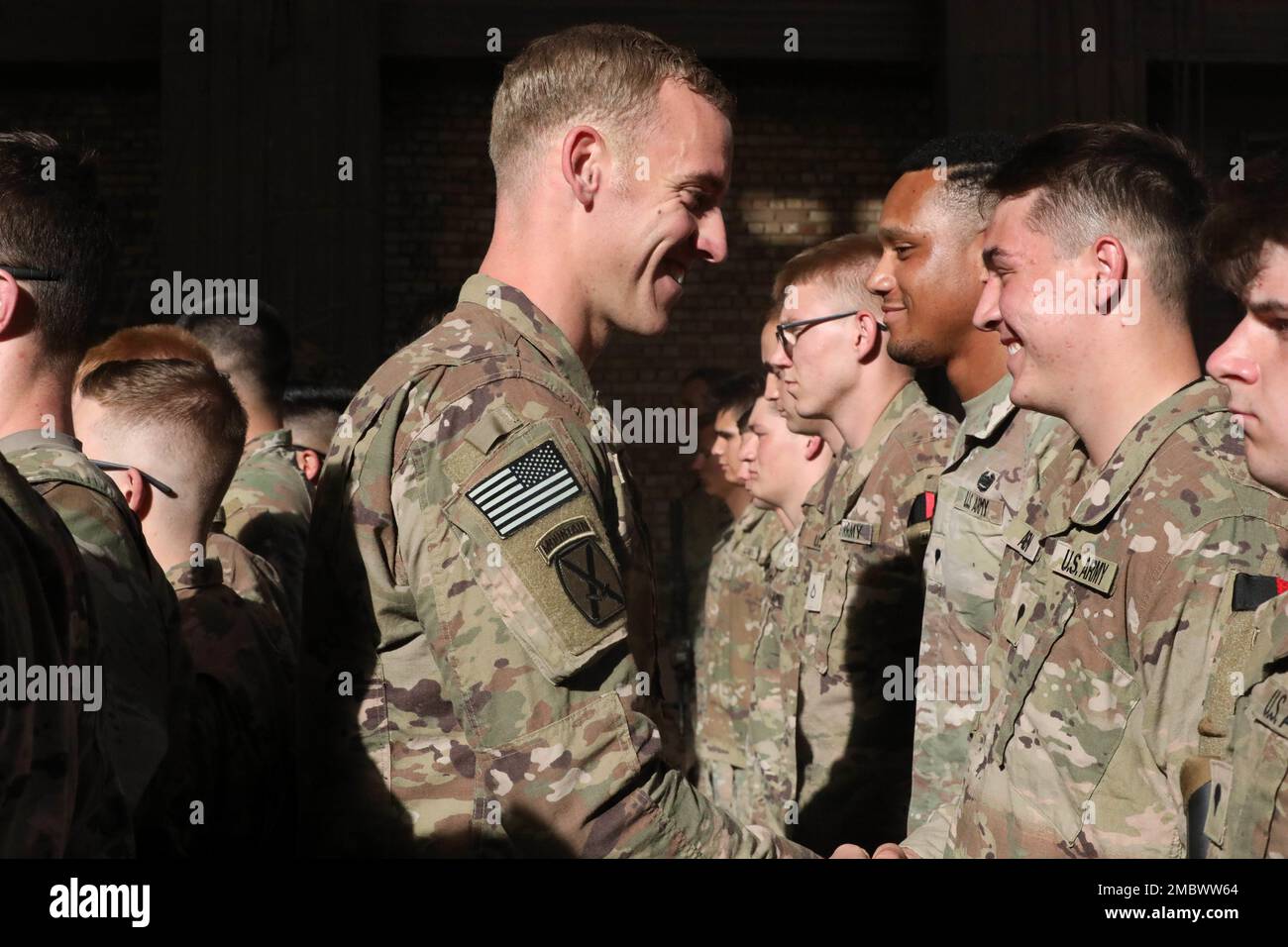 Shoulder sleeve insignia ceremony hi-res stock photography and images ...