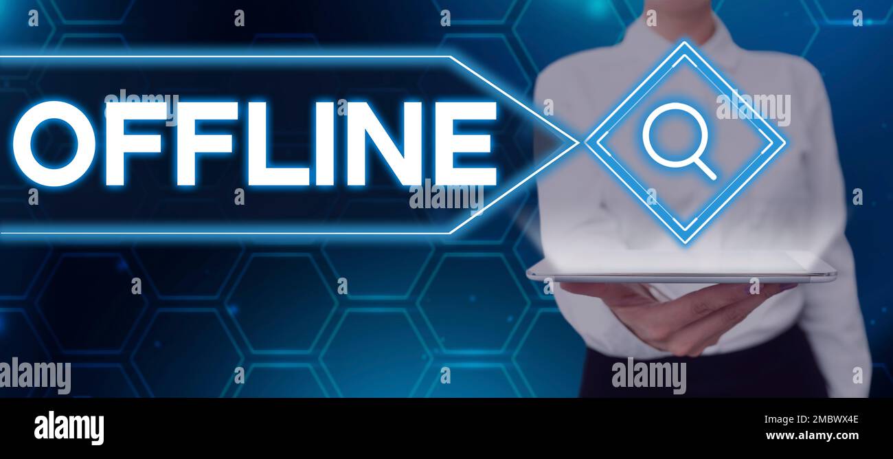 Conceptual caption Offline. Word Written on Not having directly ...