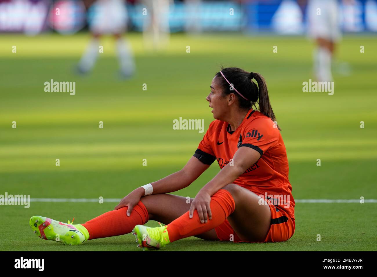 Houston Dash forward Maria Sanchez (7) during an NWSL Challenge Cup ...