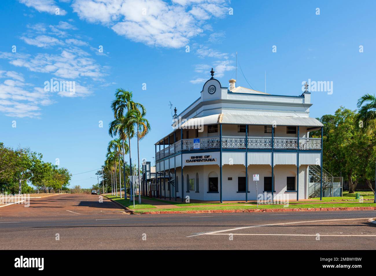Carpentaria Shire Council Building in Normanton, a small town in the ...