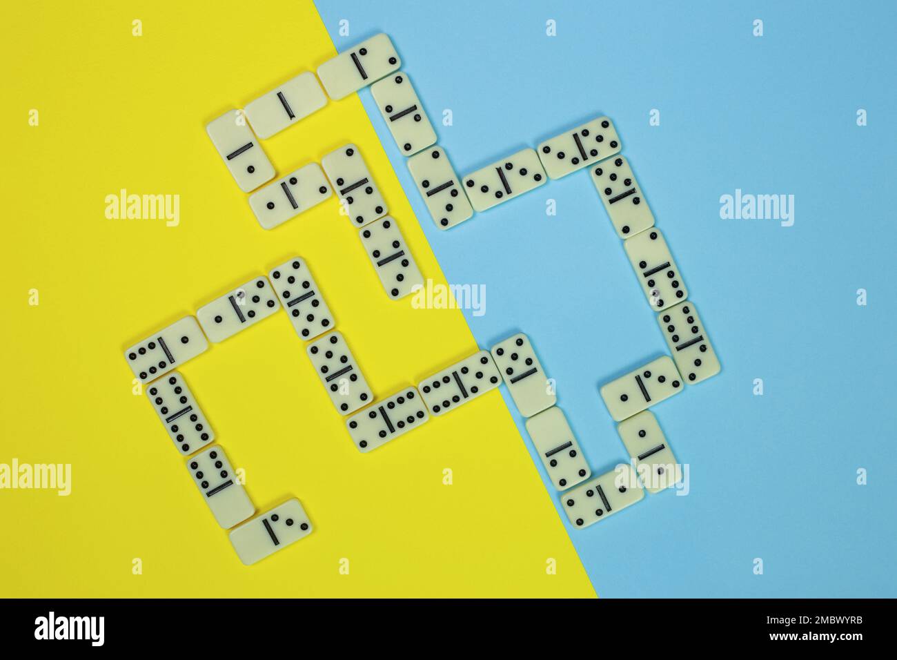 Domino competition hi-res stock photography and images - Alamy