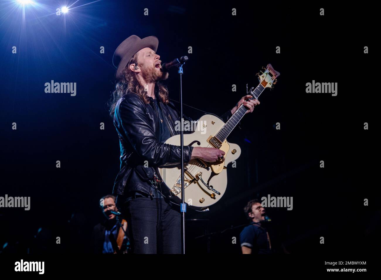 Wesley Schultz of The Lumineers performs at the Innings Festival at ...