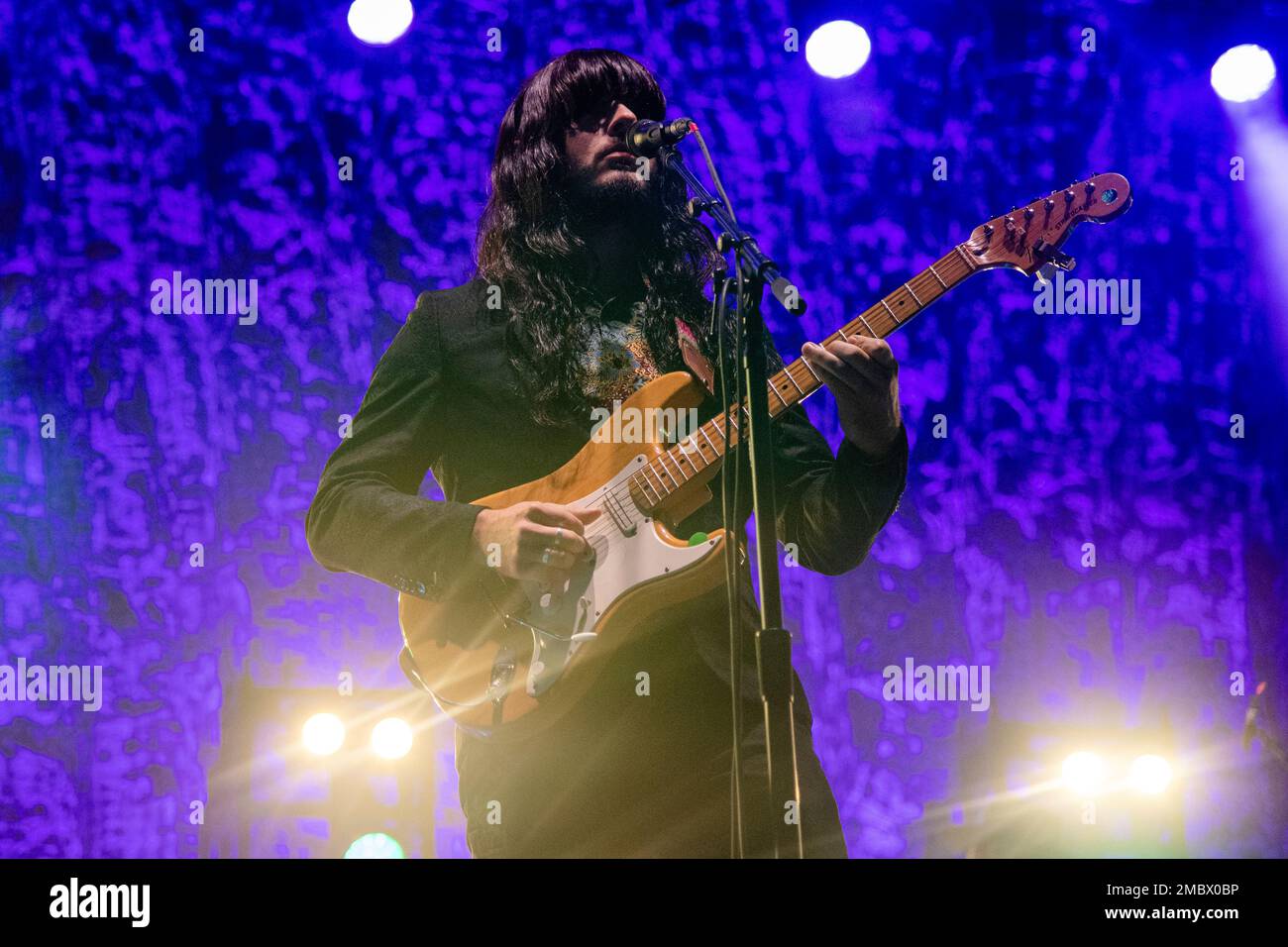 Mark Speer of Khruangbin performs at the Innings Festival at Raymond ...