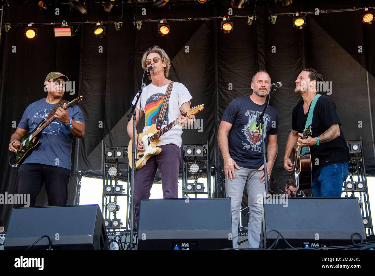 Bernie Williams, from left, Bronson Arroyo, Ryan Dempster and Jake ...