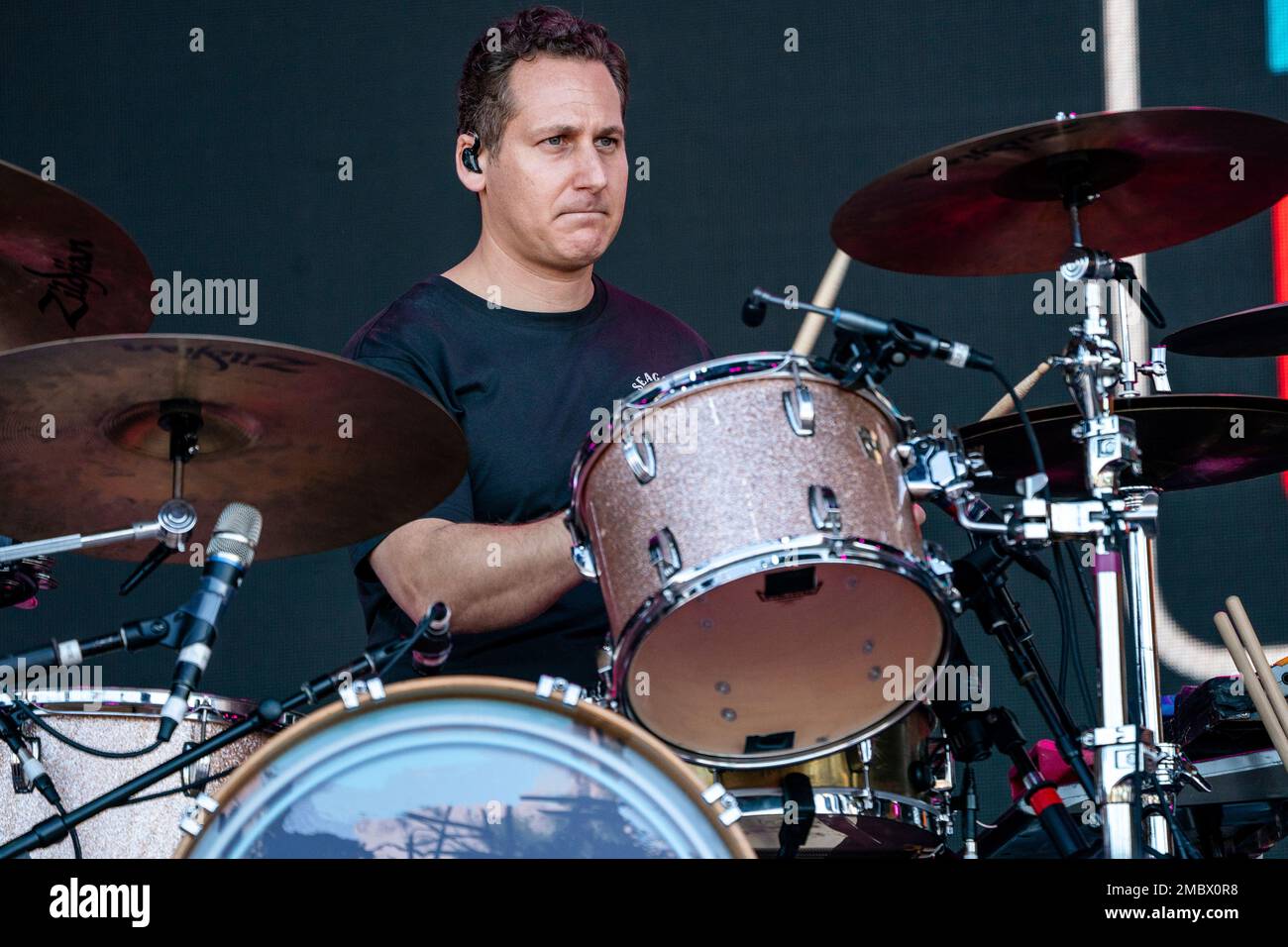 Chris Culos of O.A.R. performs at the Innings Festival at Raymond James ...