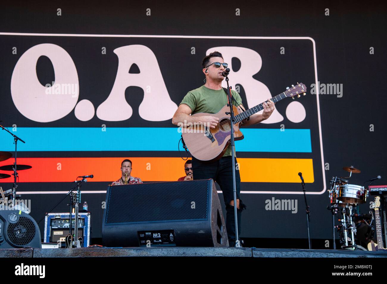 Jerry DePizzo, from left, Jon Lampley and Marc Roberge of O.A.R ...