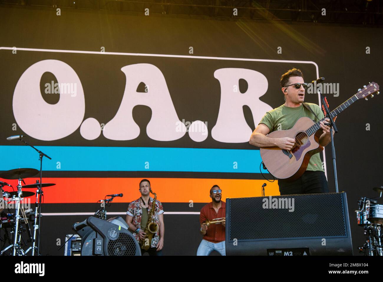 Jerry DePizzo, from left, Jon Lampley and Marc Roberge of O.A.R ...