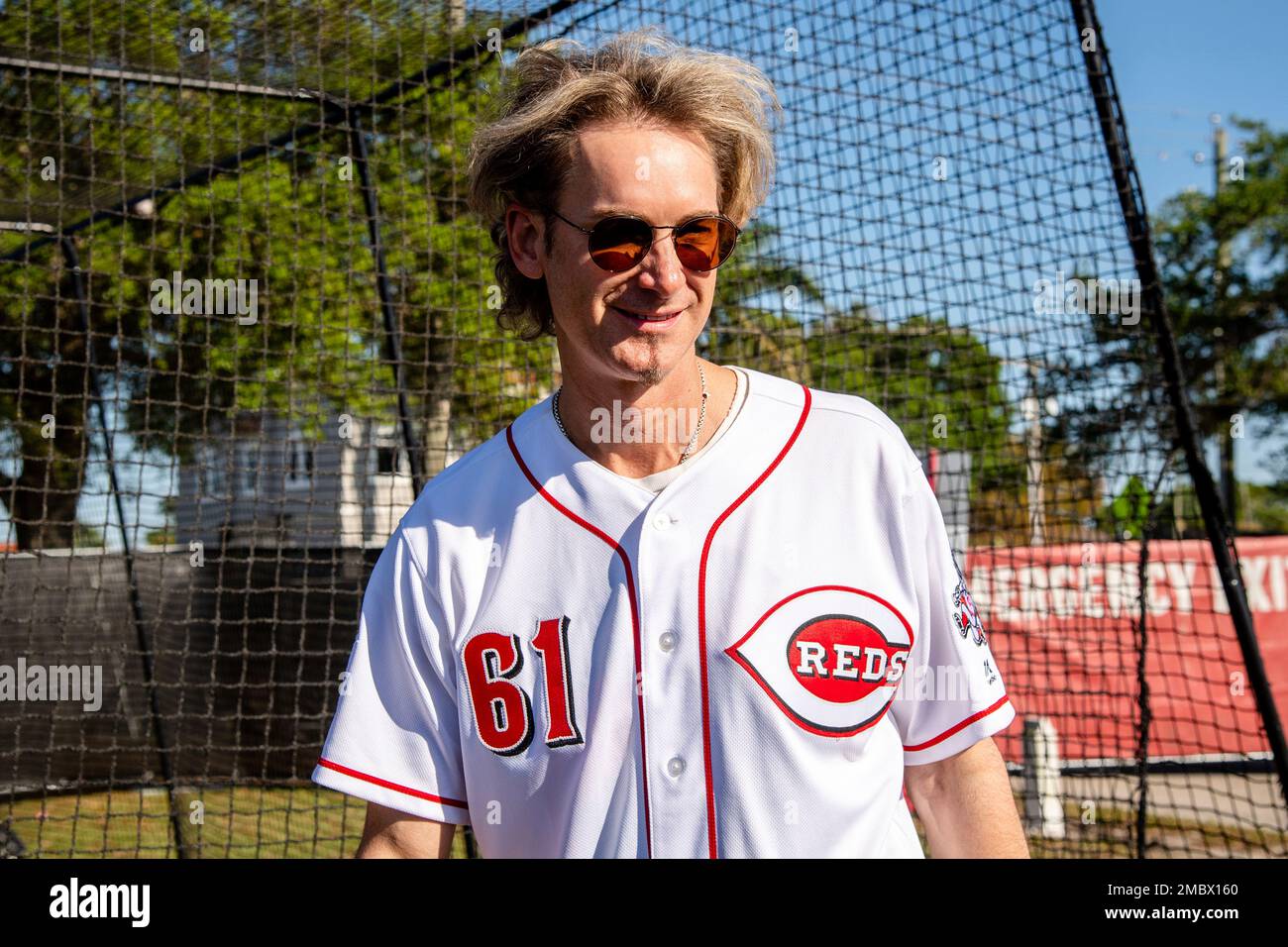 Bronson Arroyo attends the Innings Festival at Raymond James Stadium ...