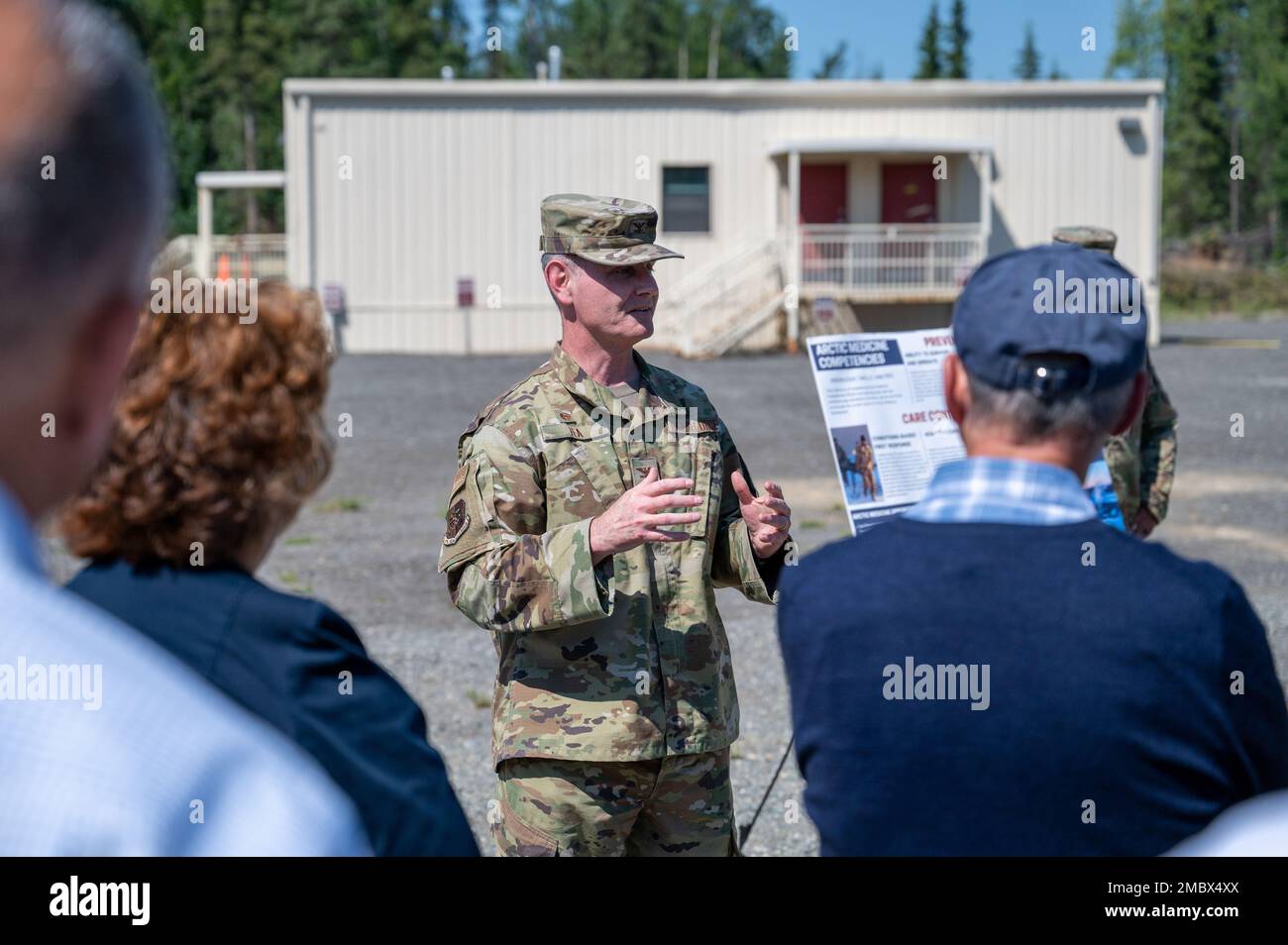 U.S. Air Force Col. Michael Fea, the 673d Medical Group commander ...