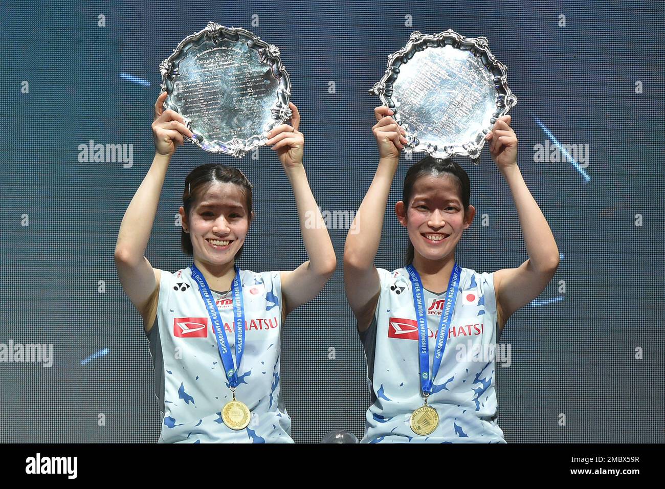 CAPTION ADDS TEAMMATE Japan's Nami Matsuyama, right, and Chiharu Shida ...