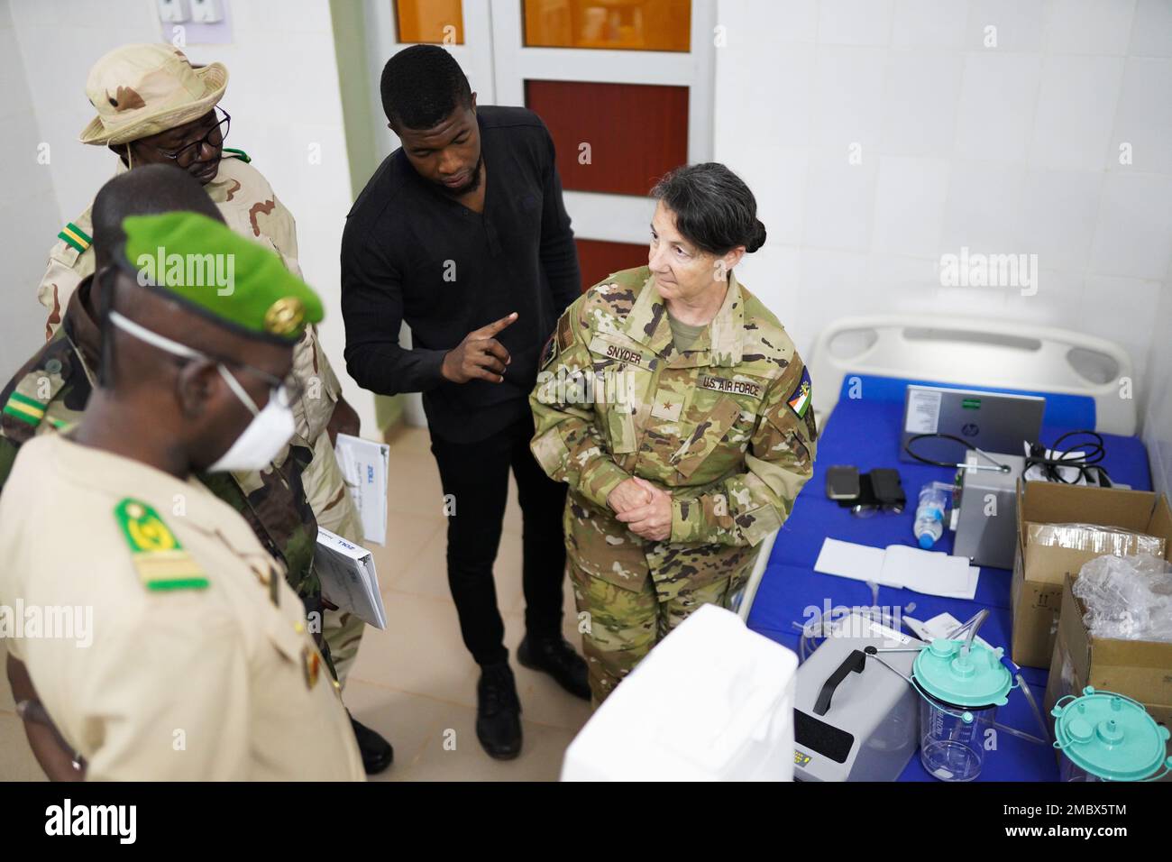 Indiana Air National Guard Brig. Gen. Lisa Snyder, State Partnership ...