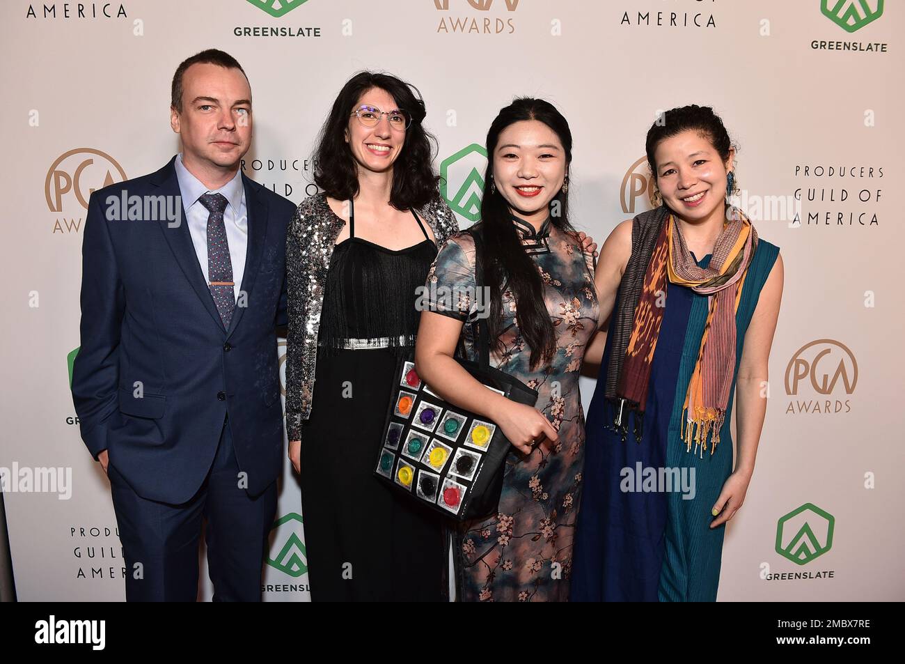 Nathan Truesdell, from left, Kira Simon-Kennedy, Maggie Li and Jessica ...