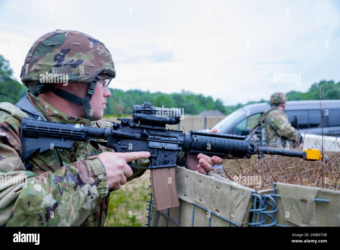 U.S. Army Sgt. Tyler Williams, an automated logistical specialist ...
