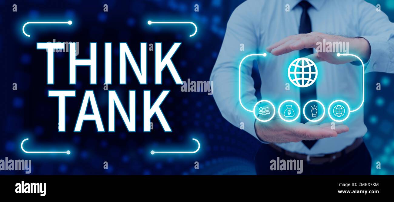 Inspiration showing sign Think Tank. Concept meaning Thinking of ...