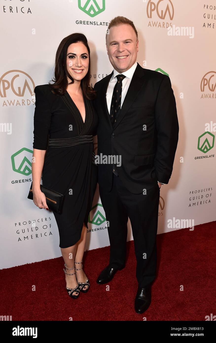 Debbie Heald, left, and Josh Heald arrive at the 33rd Annual Producers ...
