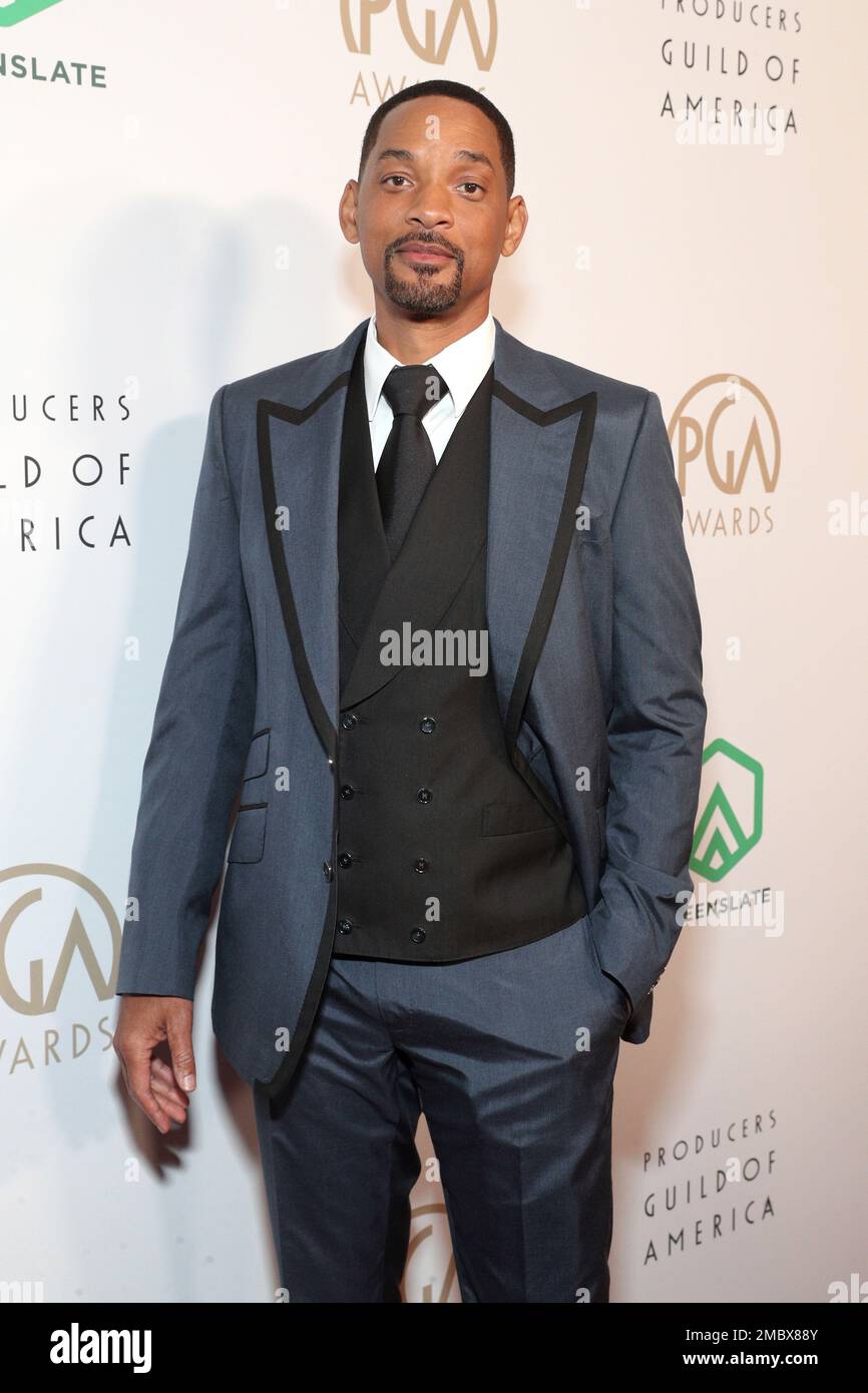 Will Smith arrives at the 33rd Annual Producers Guild Awards at the ...