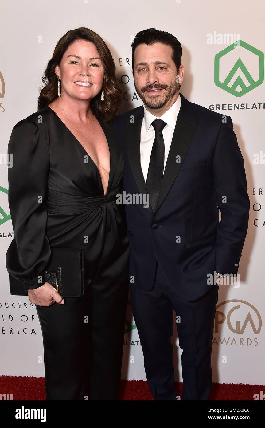 Michele Glasser, left, and David Glasser arrive at the 33rd Annual ...