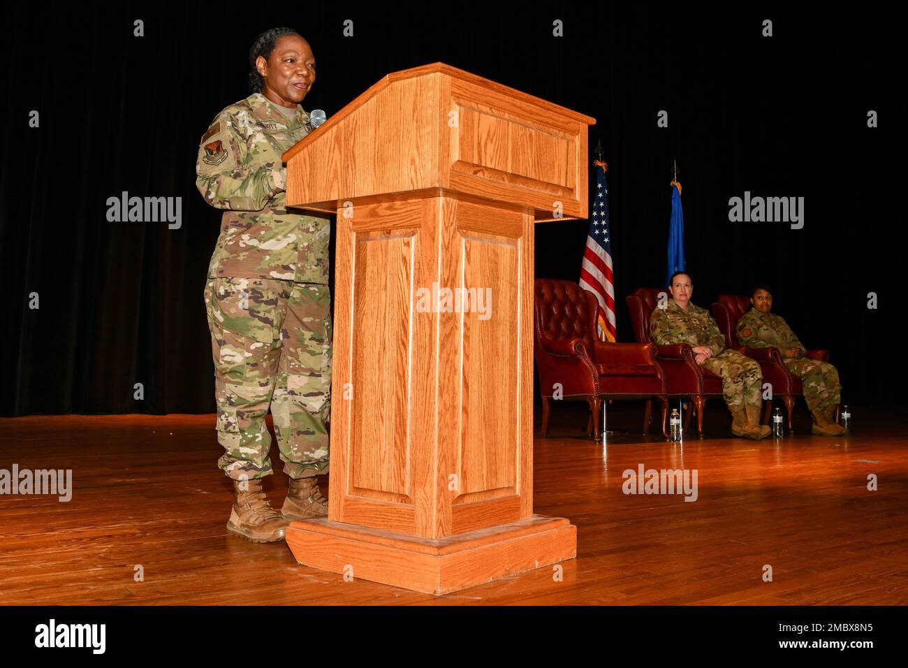U.S. Air Force Col. Rebecca Elliott, 628th Medical Group commander ...