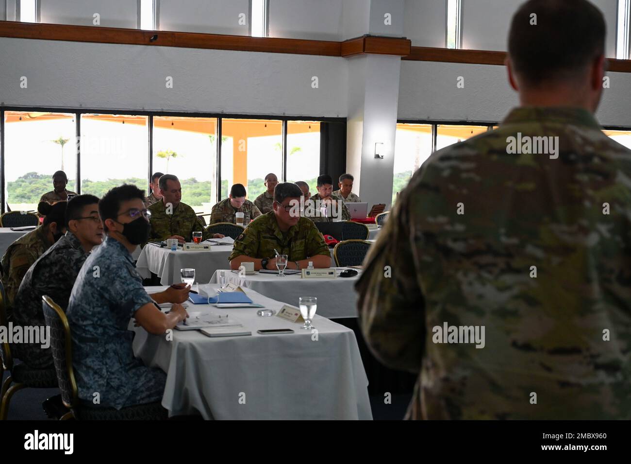 U.S. Air Force Col. David Novy, Chief of the Civil Engineer Division ...