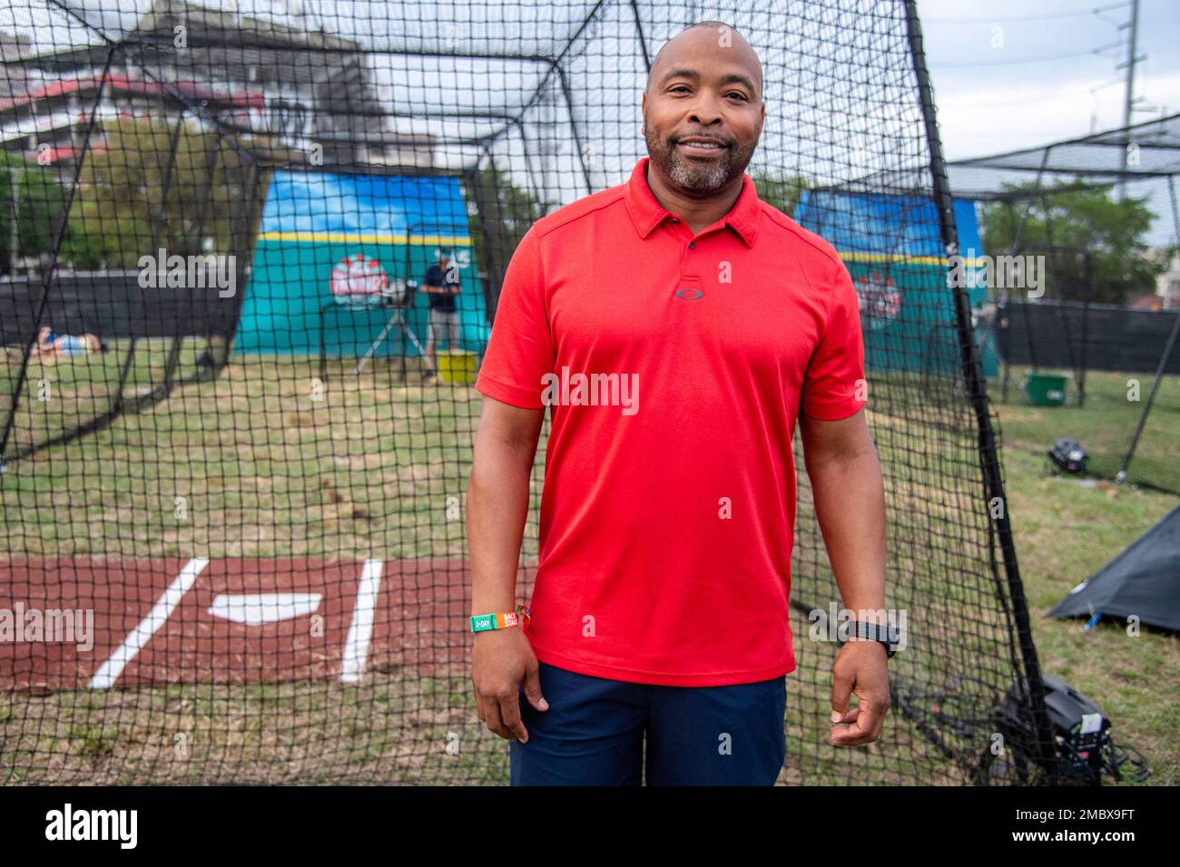 Ray Lankford poses for a photo at the Innings Festival at Raymond James ...