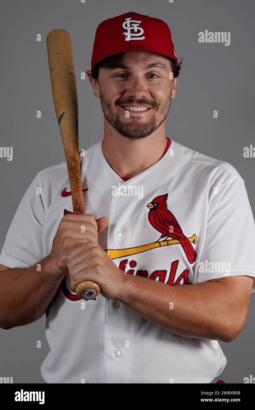 This is a 2022 photo of Clint Coulter of the St. Louis Cardinals ...
