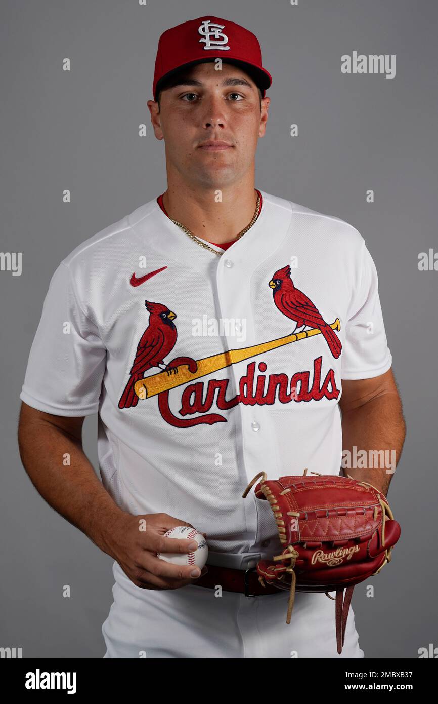 This is a 2022 photo of Jake Walsh of the St. Louis Cardinals baseball ...