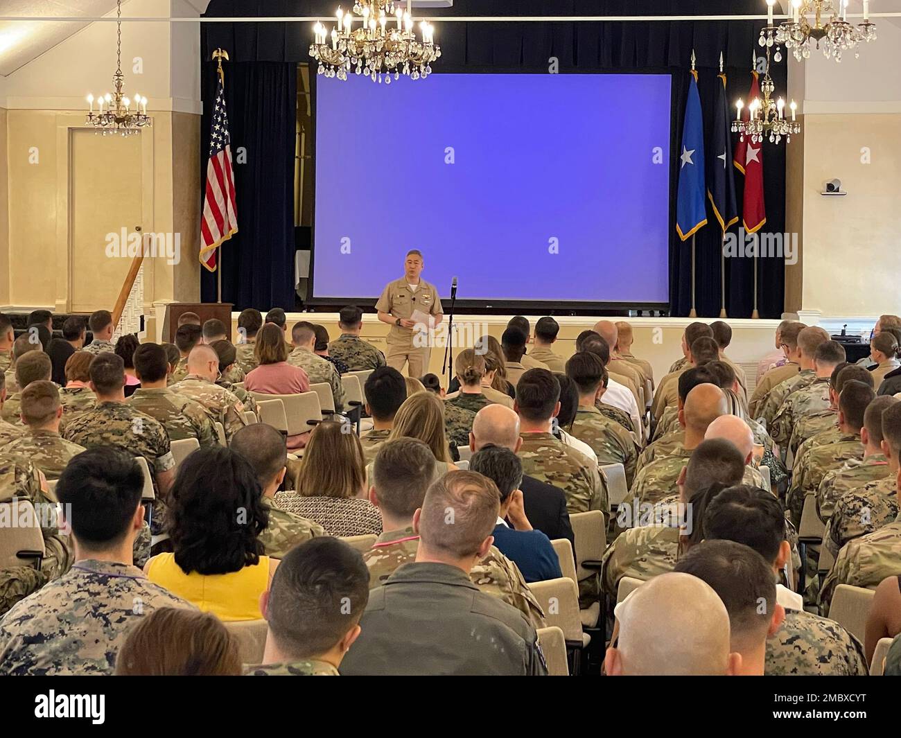 During Navy day of the Joint Foreign Area Officer Orientation Course ...
