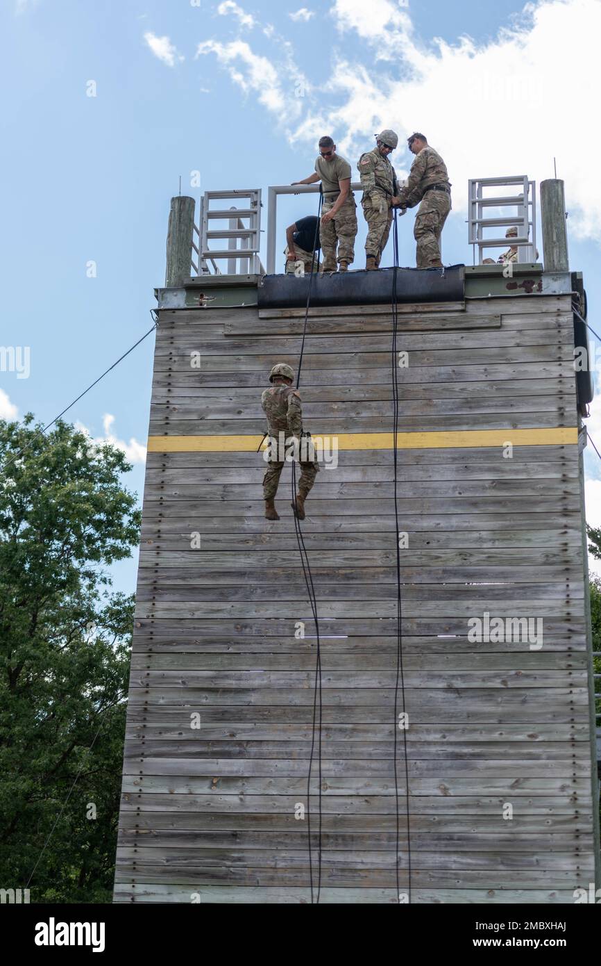 Soldiers participating in the Spartan Warrior III exercise conduct ...