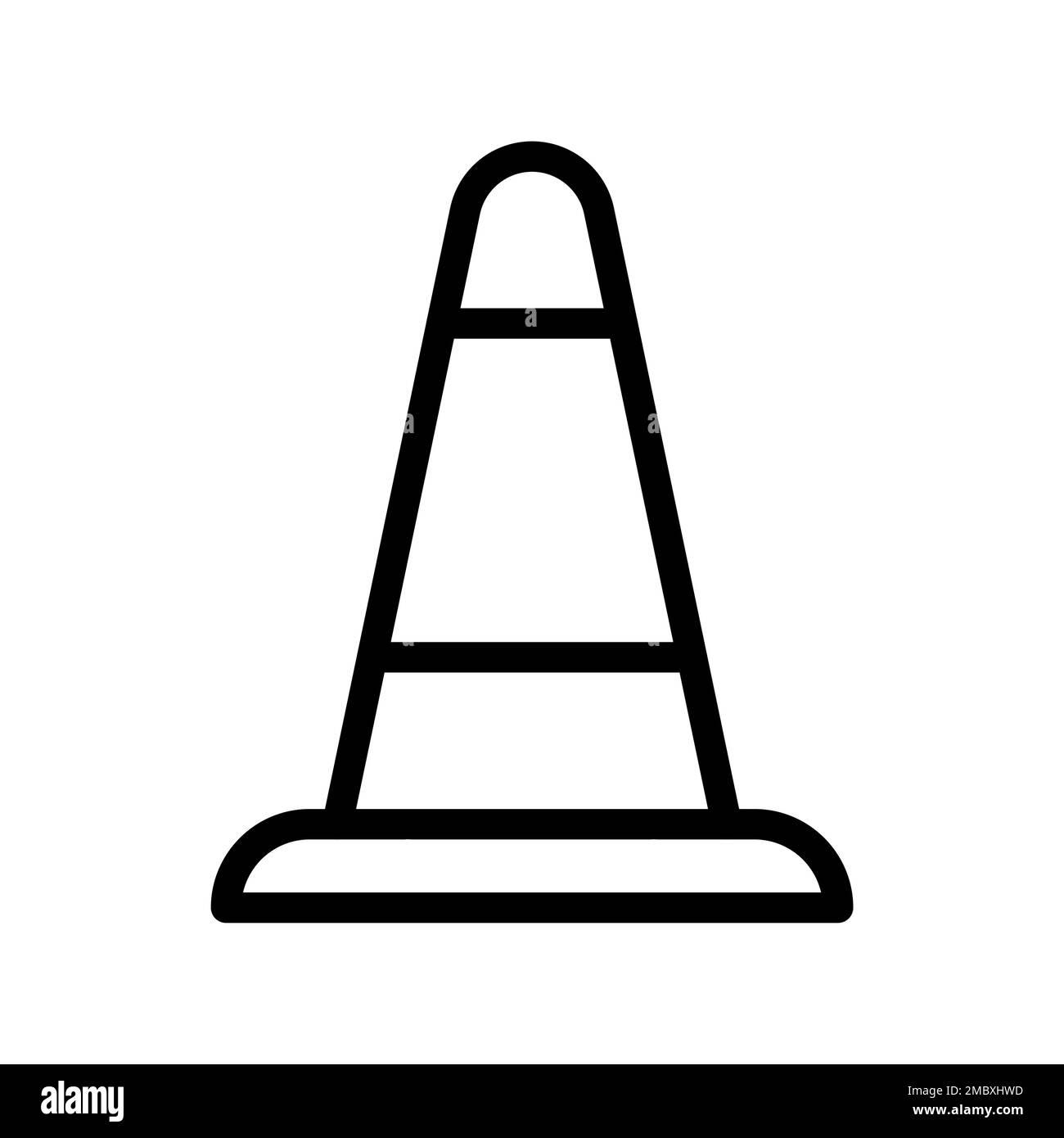 Safety Cone Outline