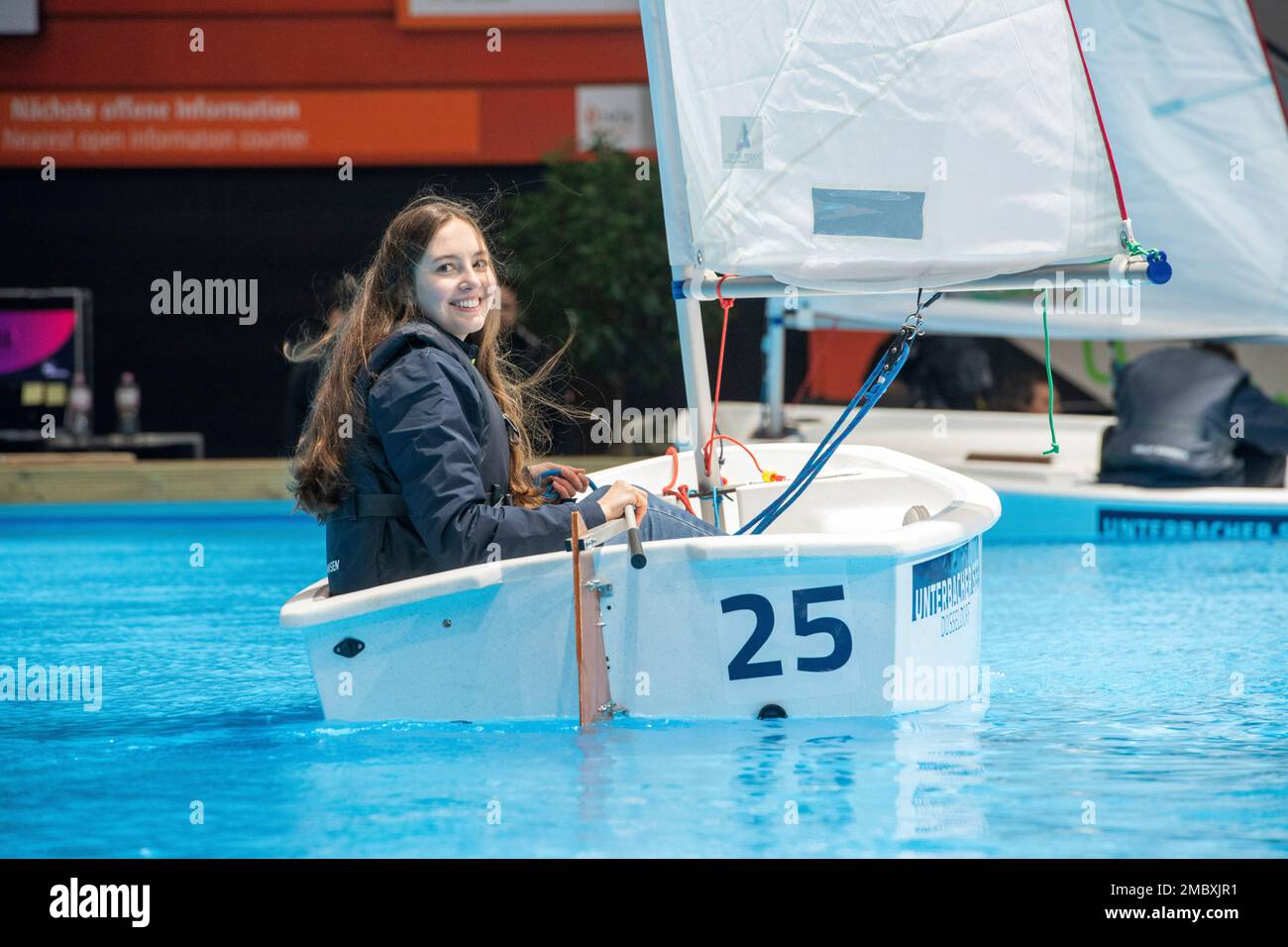 Learn to sail at Boot in Hall 15, the boat model Lina makes a touring ...