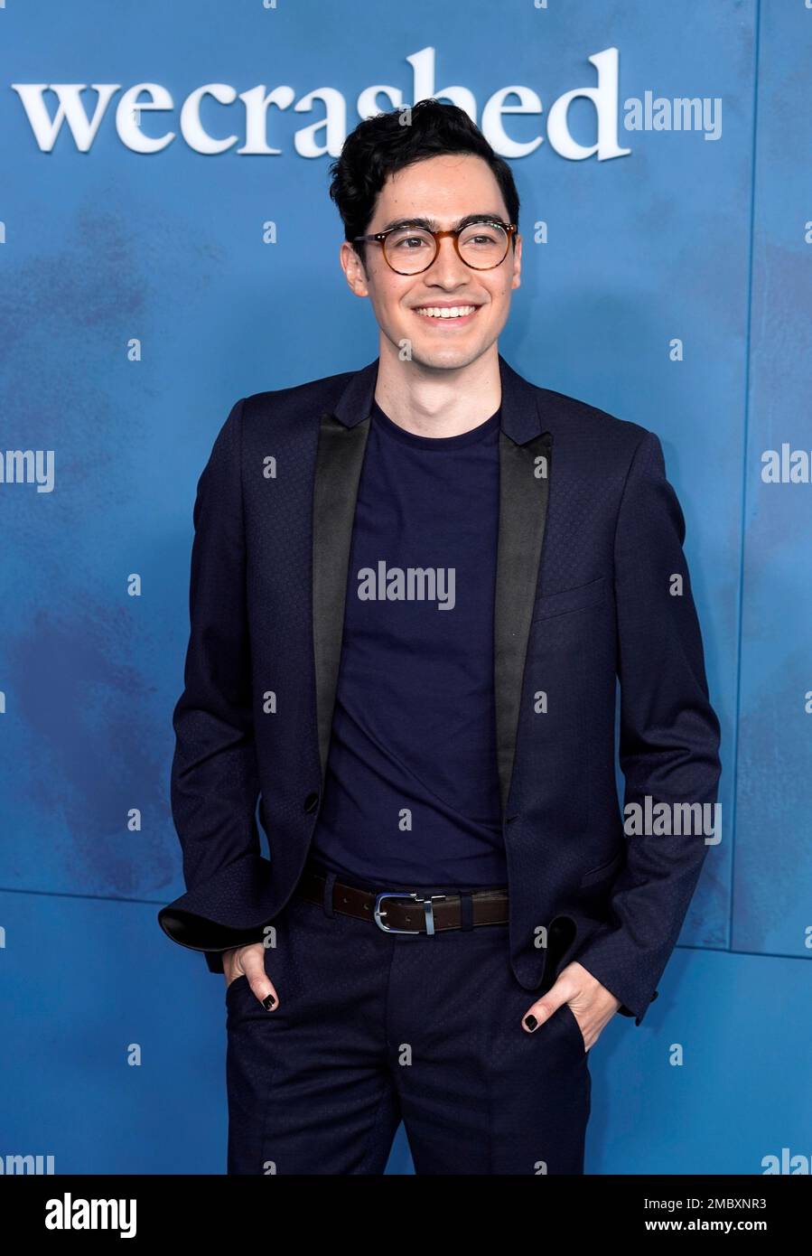 Troy Iwata poses at the global premiere of the Apple TV+ miniseries ...