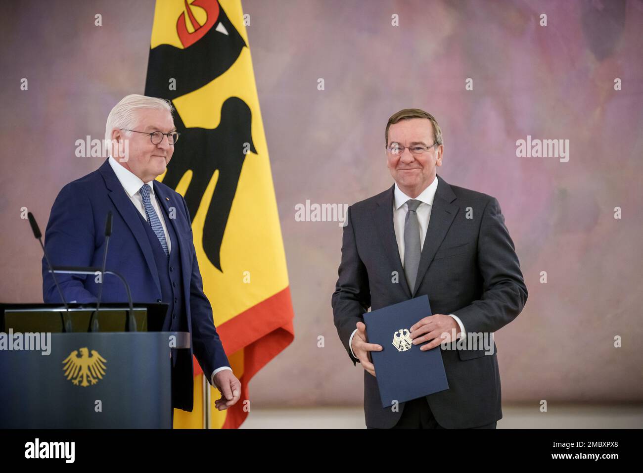 Berlin, Germany. 19th Jan, 2023. German President Frank-Walter ...