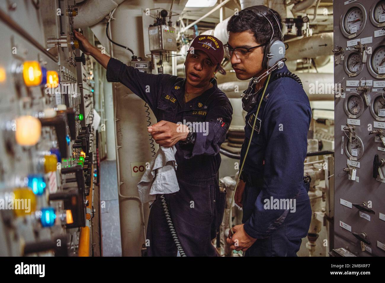 220623-N-TT059-1041 ARABIAN GULF (June 23, 2022) Gas Turbine Systems ...