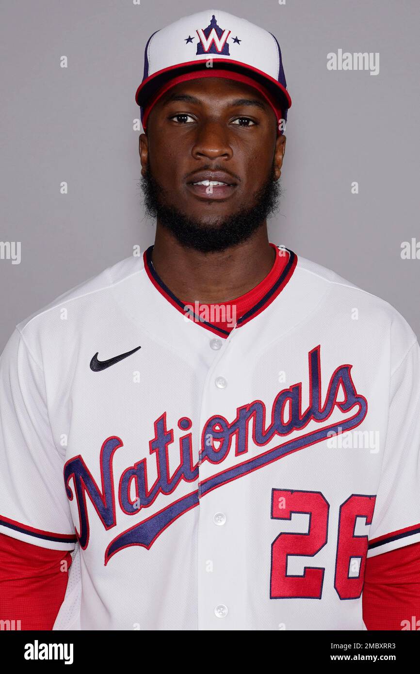 This is a 2022 photo of Lucius Fox of the Washington Nationals baseball ...