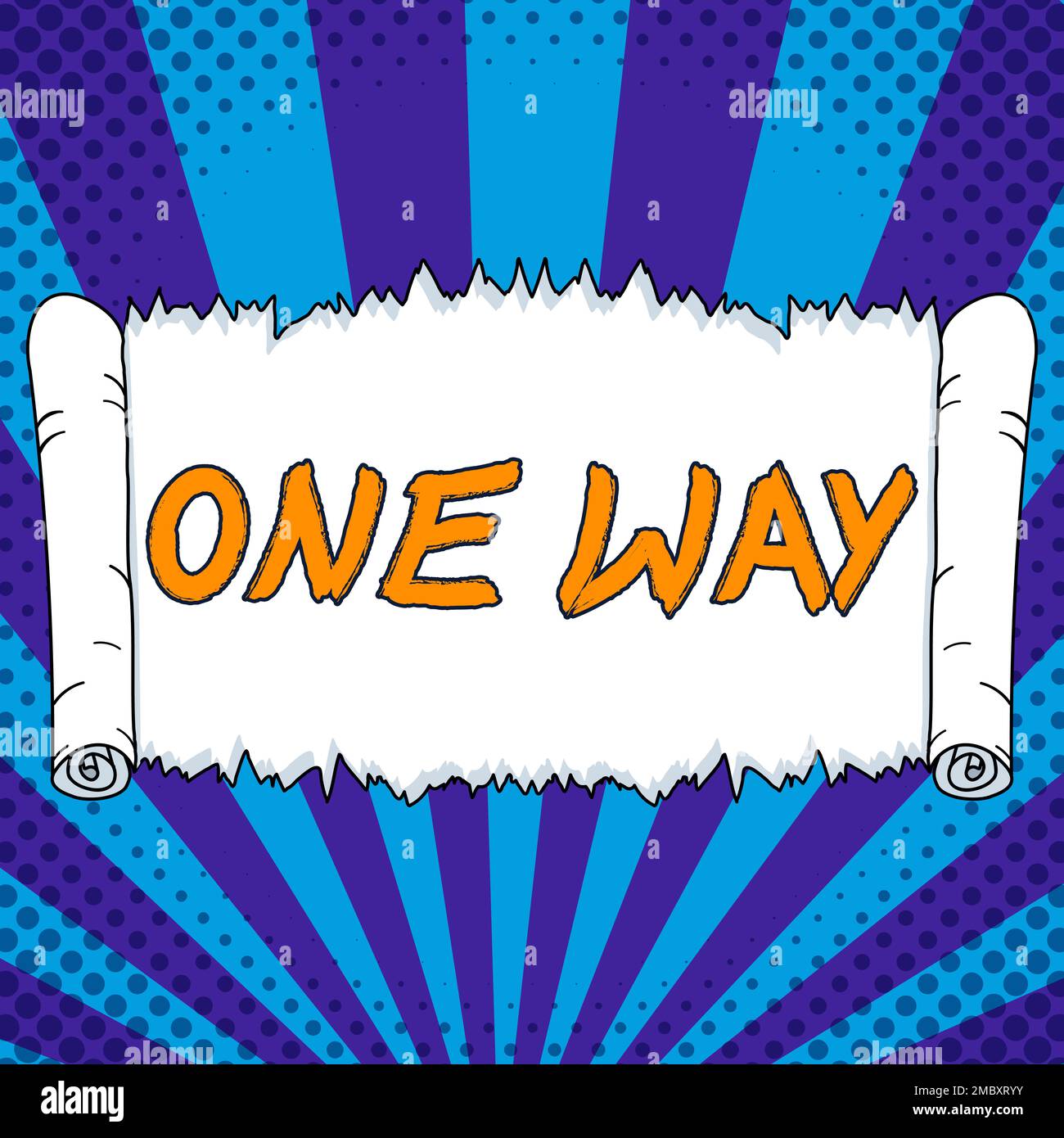 Text caption presenting One Way. Word for Only direction Street sign ...