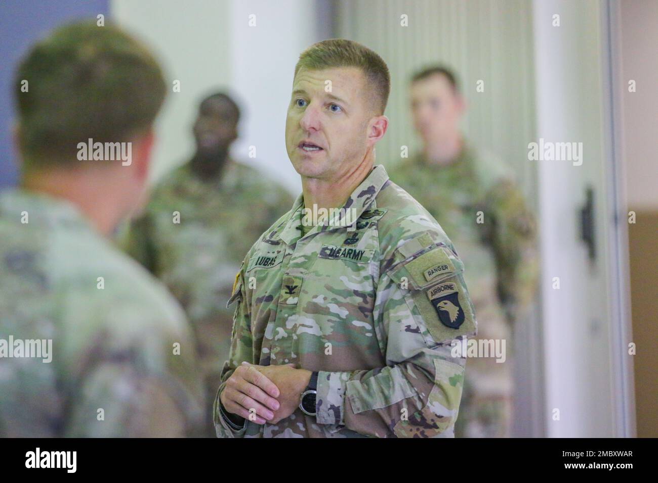 Col. John Lubas, the Deputy Commanding Officer of Operation for the ...