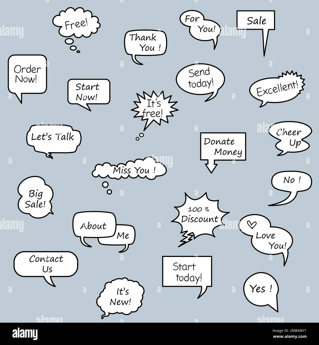 Comic dialogue Stock Vector Images - Alamy