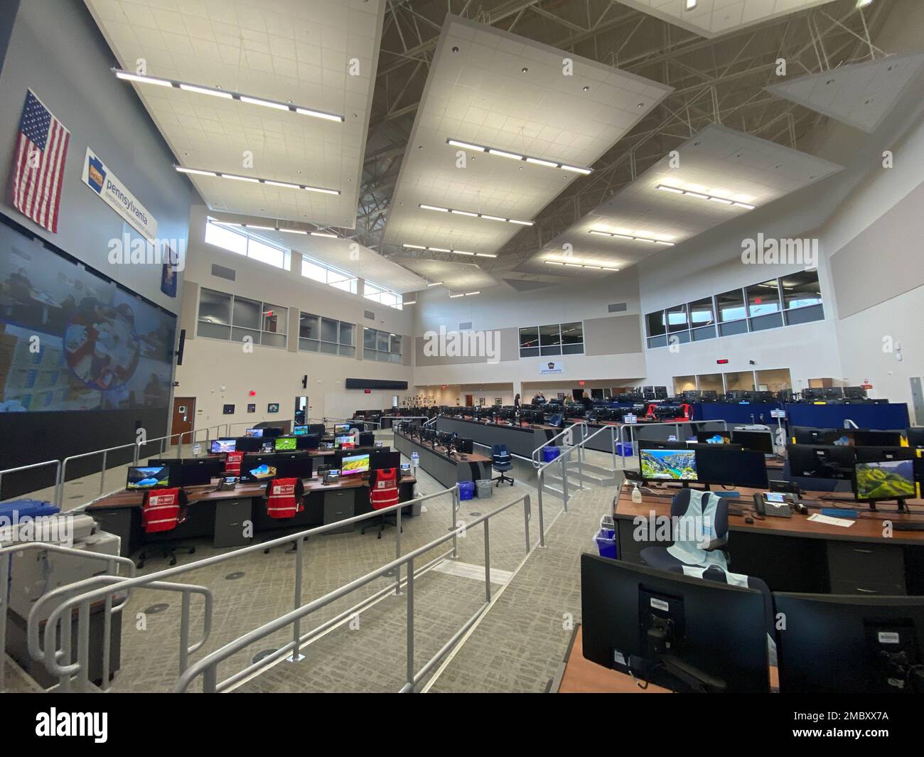 The Emergency Operations Center of the Pennsylvania Emergency ...