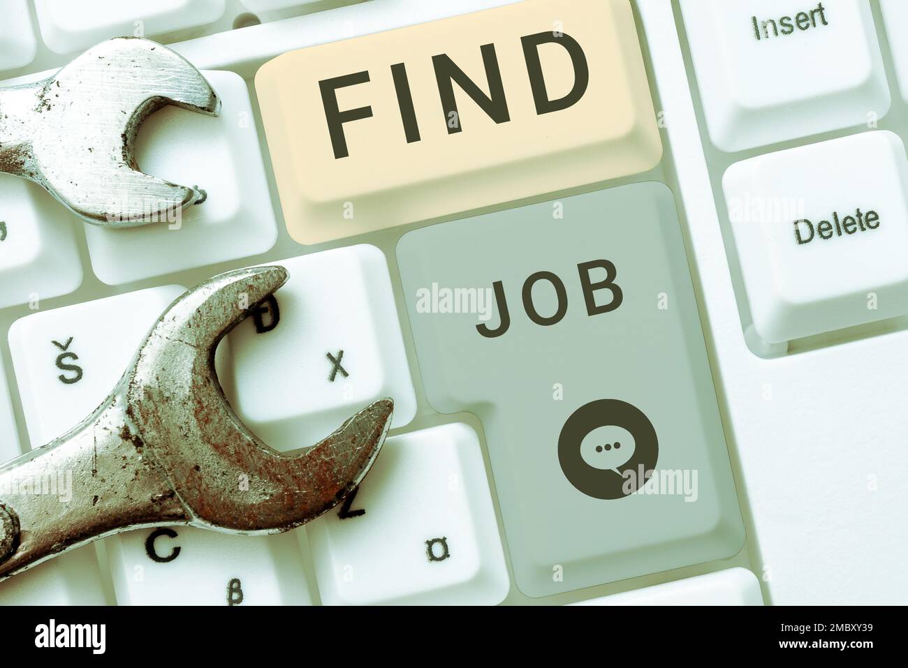 Sign displaying Find Job. Business overview An act of person to find or ...