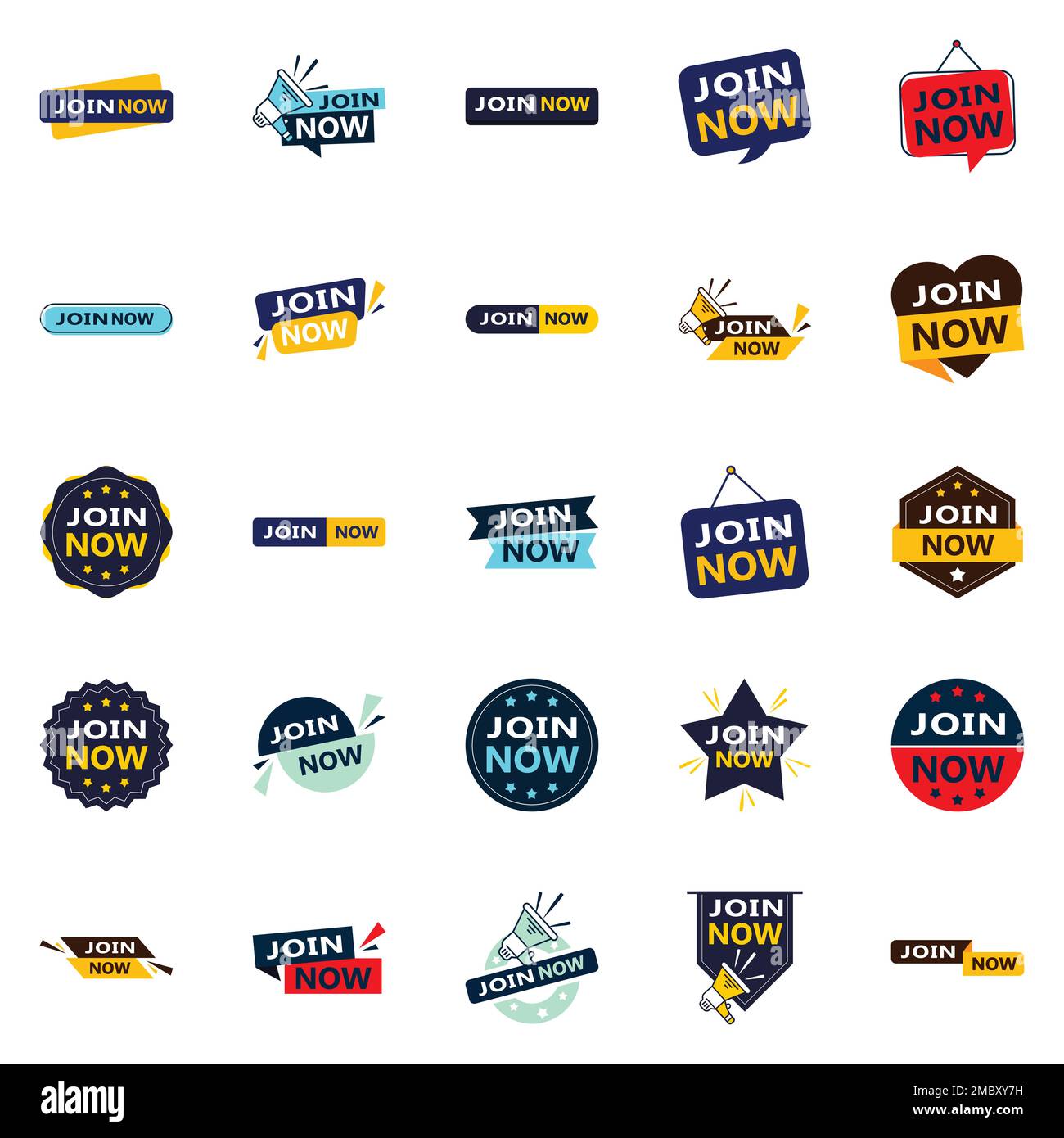 Membership sticker Stock Vector Images - Alamy