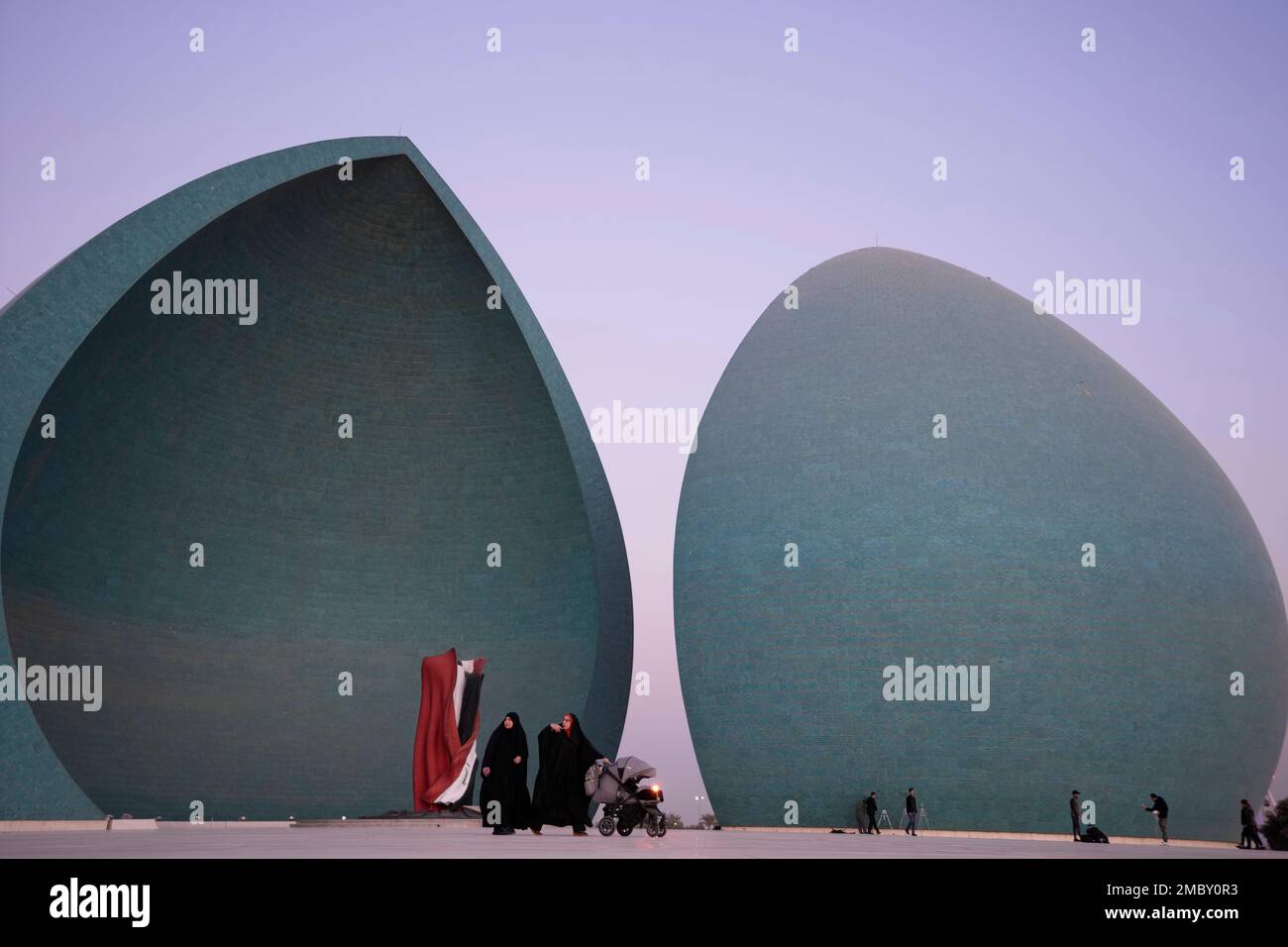 People visit the Martyr's Monument, that was originally dedicated in ...