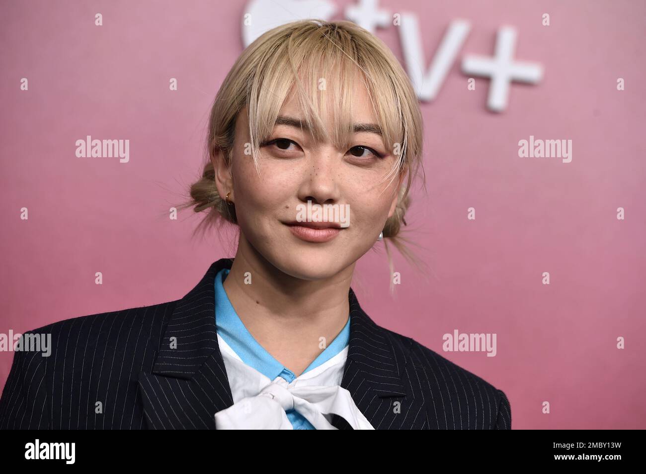 Steffie Baik arrives at the global premiere of "Pachinko," Wednesday ...