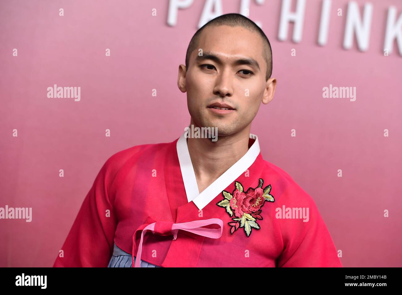 Jin Ha arrives at the global premiere of "Pachinko," Wednesday, March ...